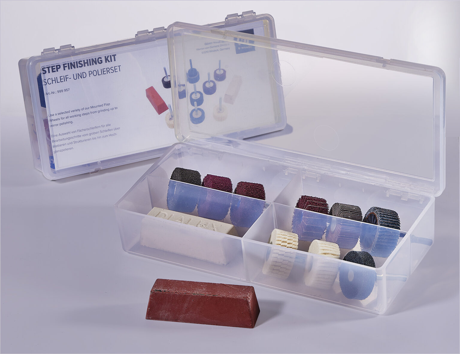 Grinding and polishing set – on 6 mm shank - G-Wendt